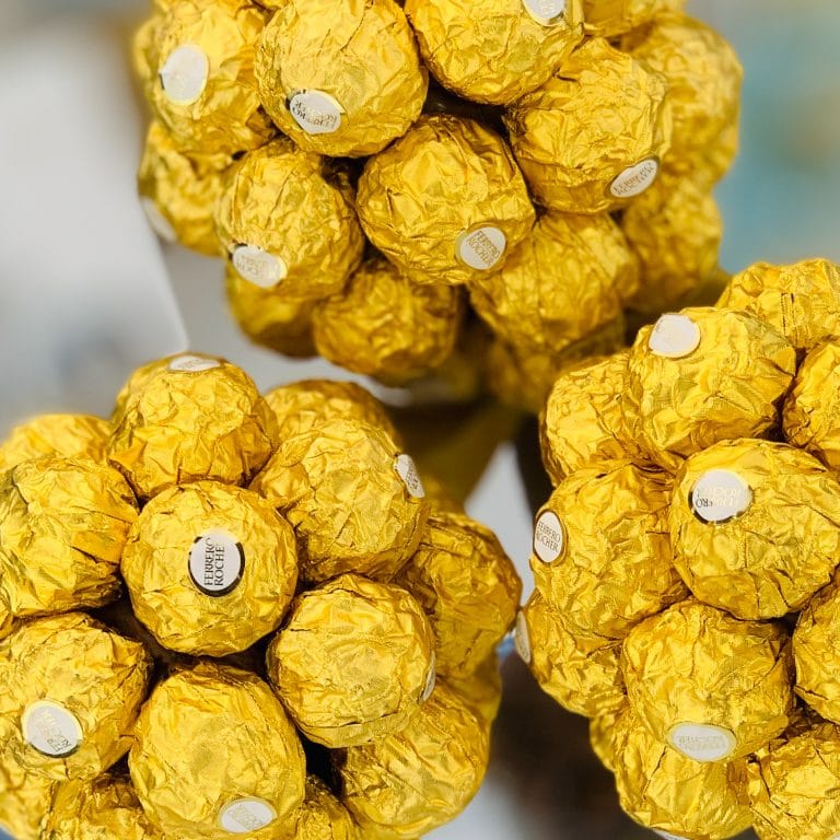 Personalised Ferrero Rocher Sweet Tree | Quality Belgian Chocolate