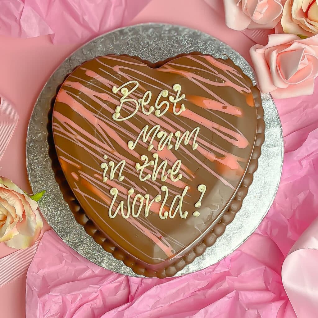 Pink Chocolate Smash Heart | Personalised Valentines Gifts | Sweet Trees