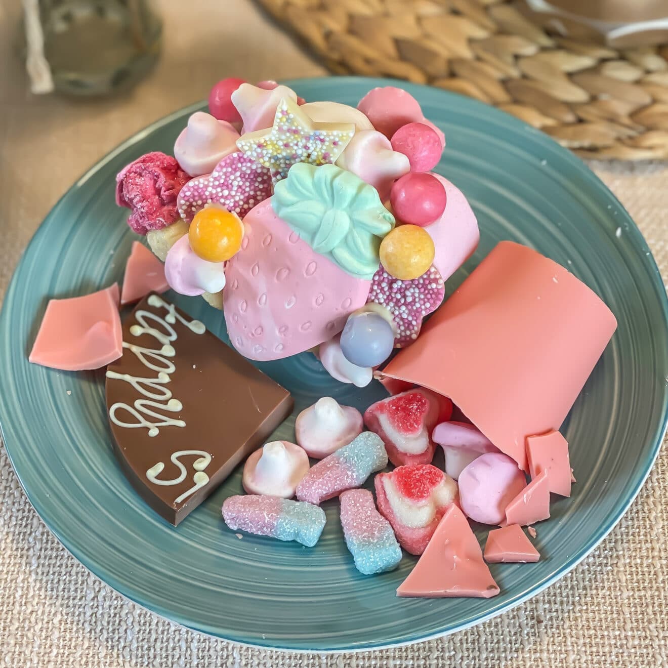 Mini Pink Belgian Chocolate Smash Pot | Sweet Tree By Browns
