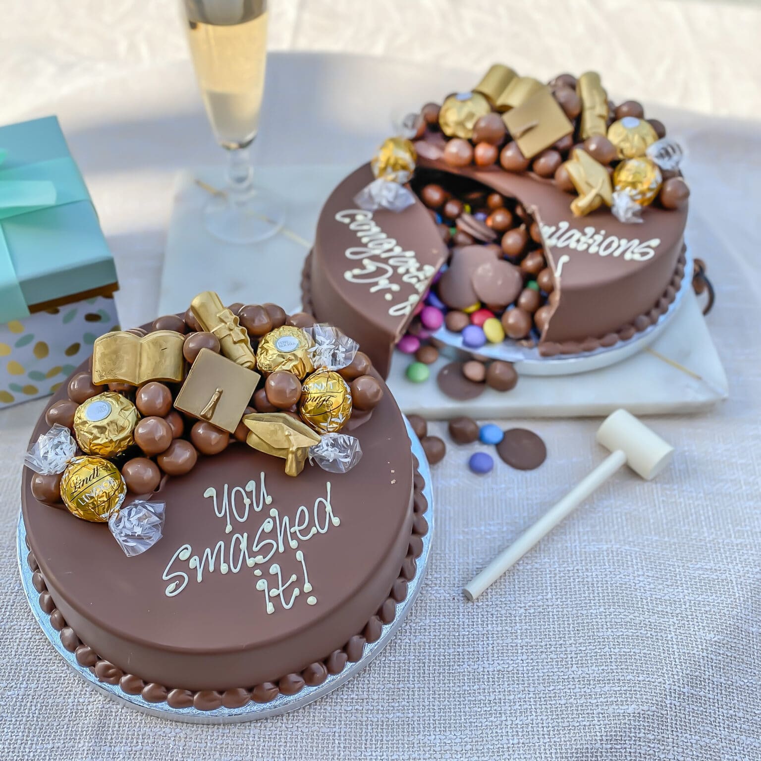 Graduation Smash Cake | Sweet Tree By Browns