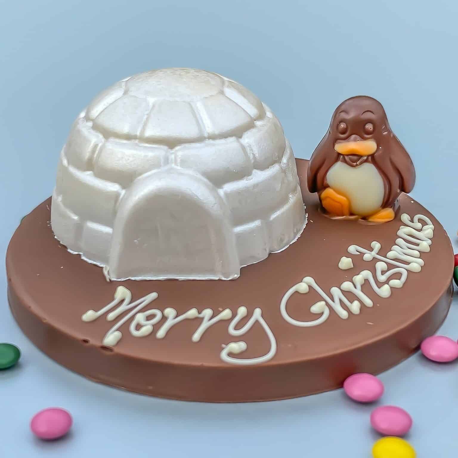 Chocolate Smash Igloo and Praline Penguin | Sweet Tree By Browns