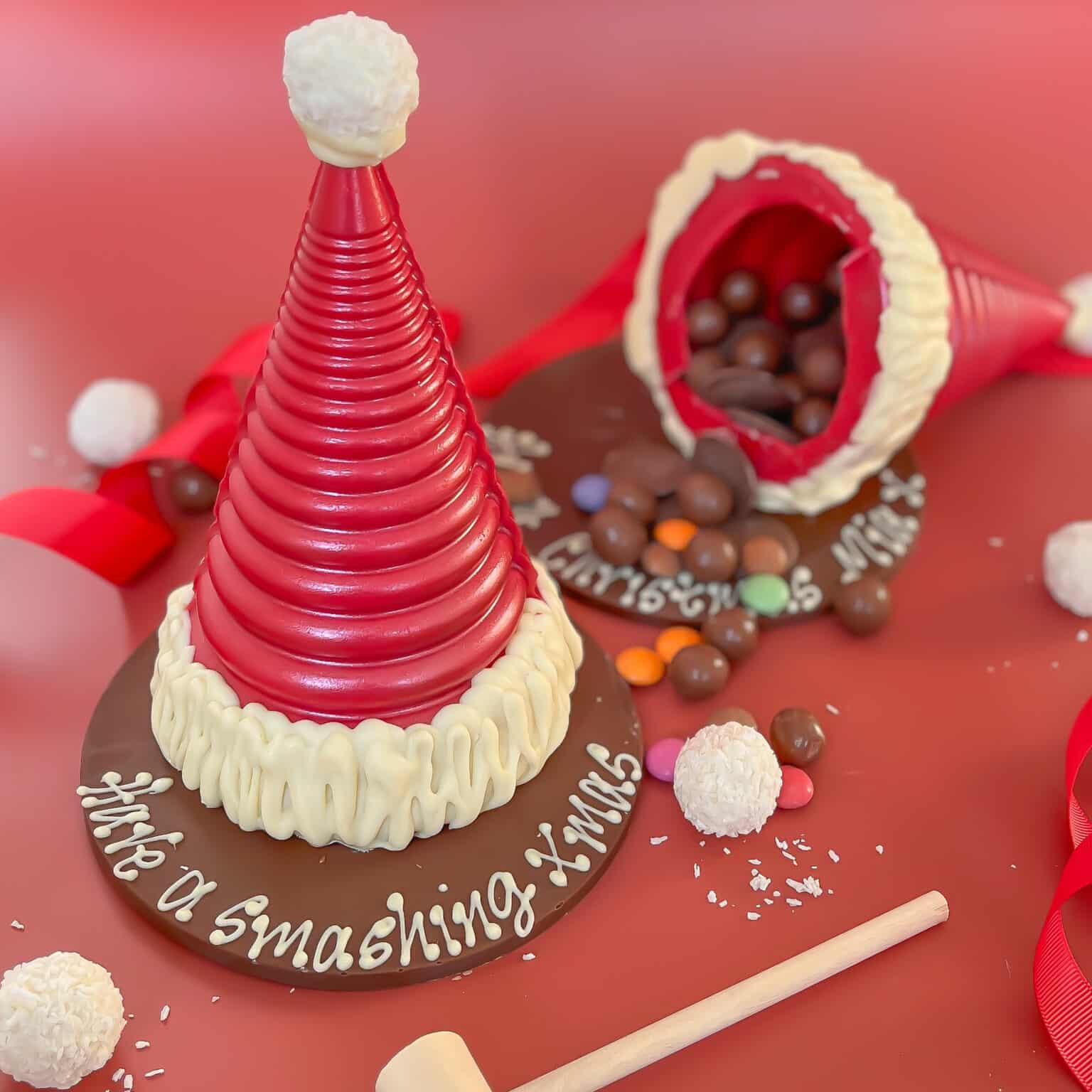 Santa's Smashing Chocolate Hat | Sweet Tree By Browns