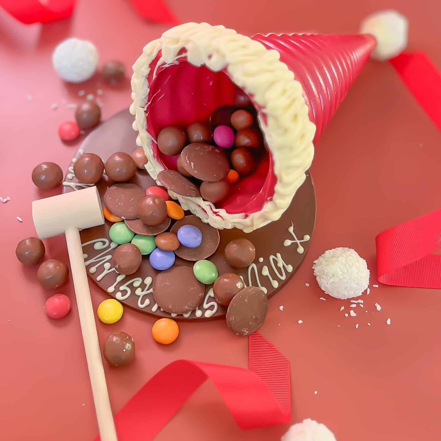 Santa's Smashing Chocolate Hat | Sweet Tree By Browns