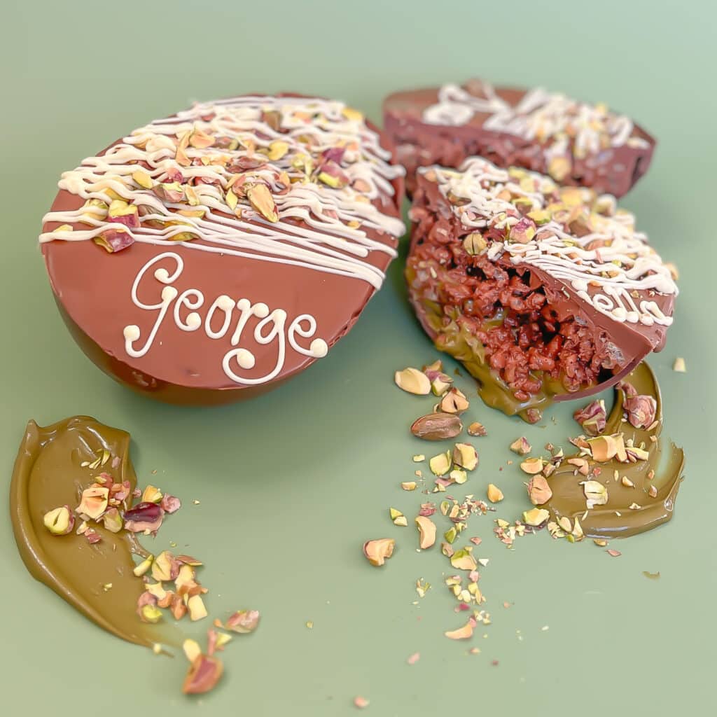 Pistachio Loaded Egg | Sweet Tree By Browns