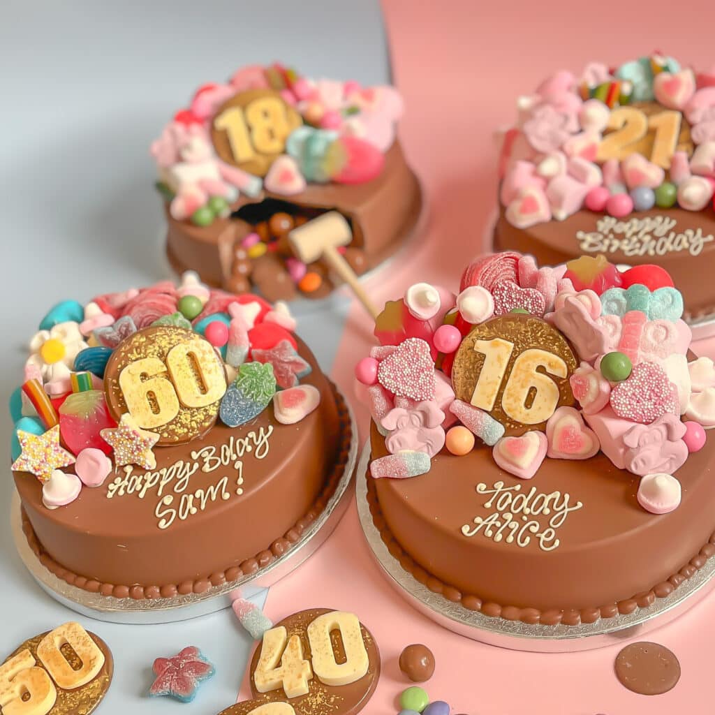 Pick 'n' Mix Milestone Smash Cake | Sweet Tree By Browns