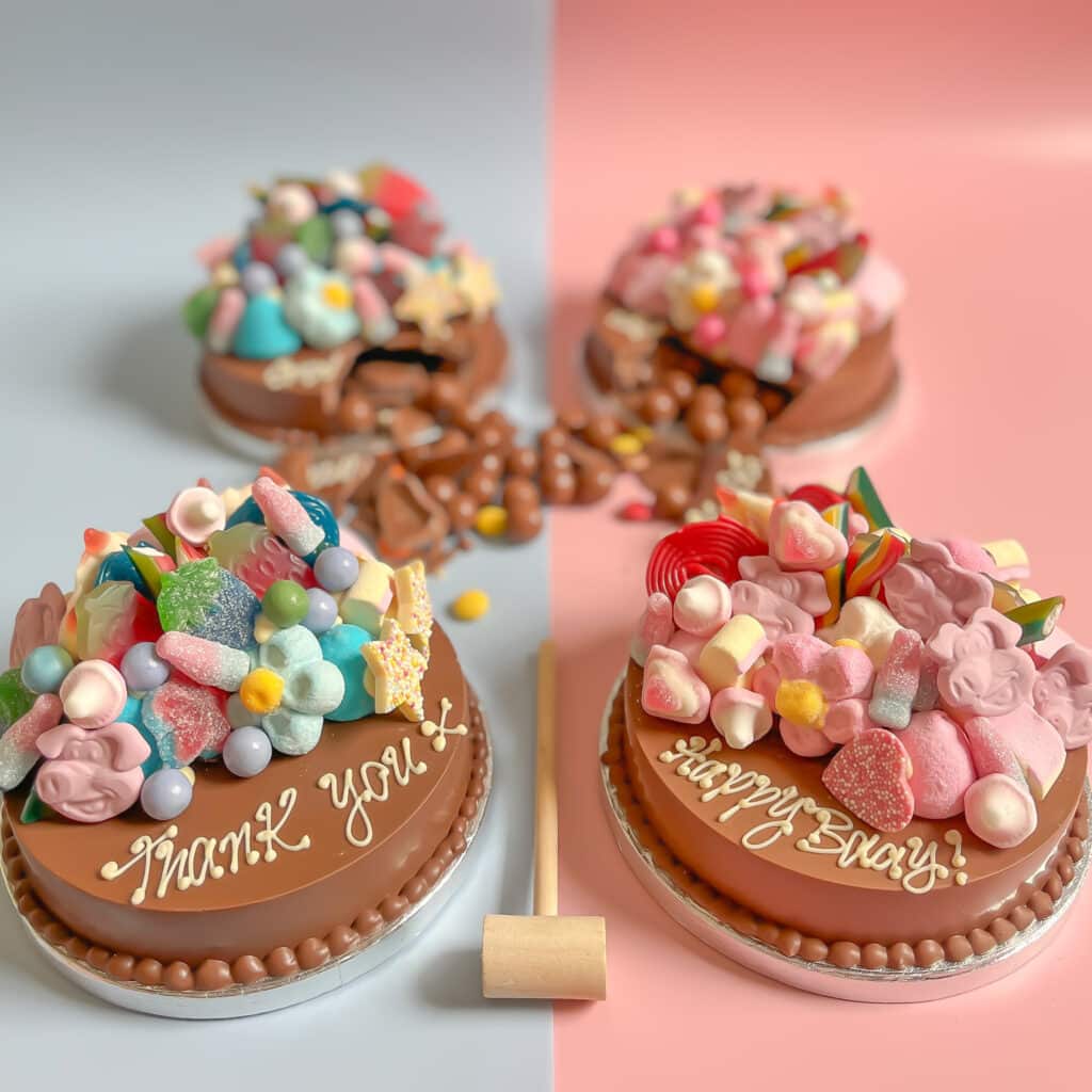 Mini Pick 'n' Mix Smash Cake | Sweet Tree By Browns
